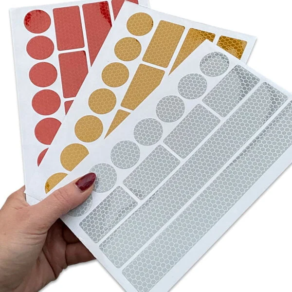 Reflexdekaler - Självhäftande - Laglappen.se